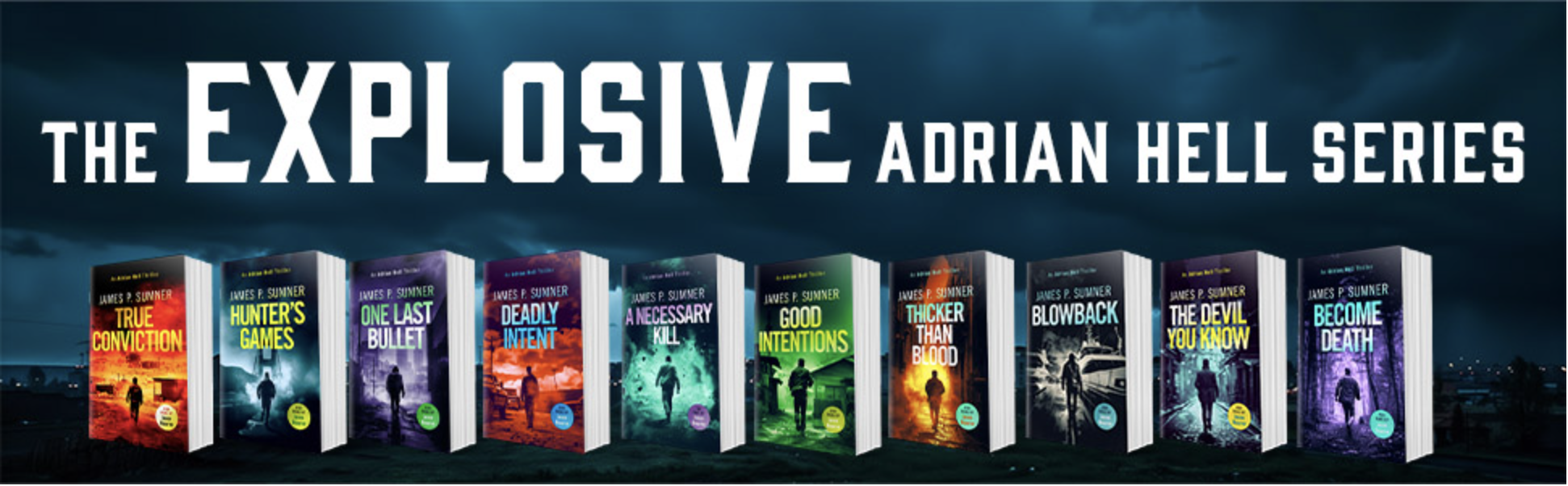 Adrian Hell Novels | James P. Sumner — Author
